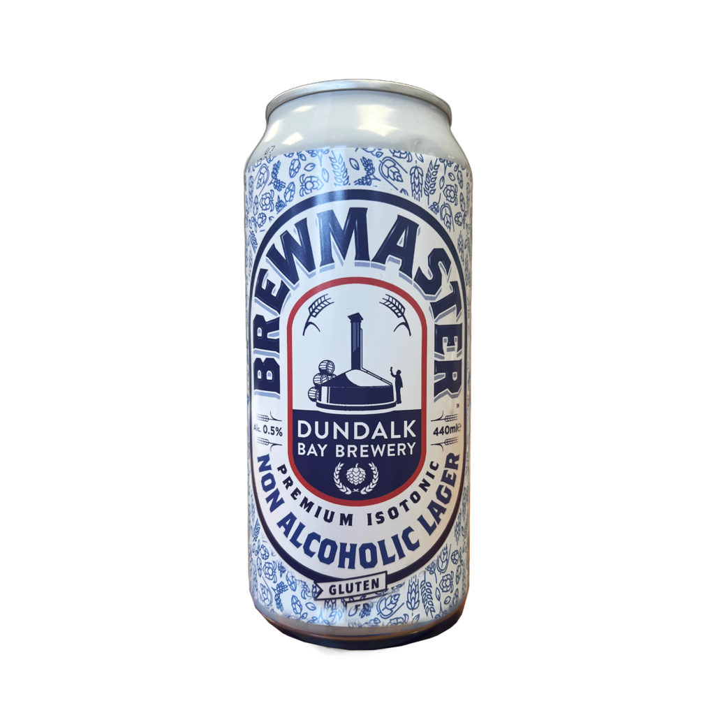 BREWMASTER NON-ALCOHOLIC LAGER GLUTEN FREE 24 X 440ML (Case) - Dundalk ...
